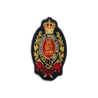 China Glossy Apparel Garment Trims Accessories Clothing Tags Custom Sew On patch for sale