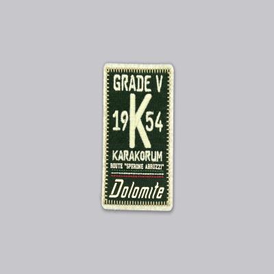China Bulk Patch Garment Custom Sew On Labels For Clothing Accessories for sale