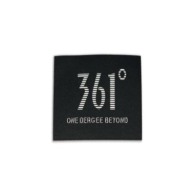 China Custom Embroidery Woven Clothing Labels Tags For Hats T Shirt for sale