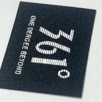 China Custom Embroidery Woven Clothing Labels Tags For Hats T Shirt for sale