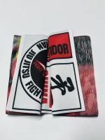 China Custom Sewing On Woven Clothing Labels Tags Maker For Fabric for sale