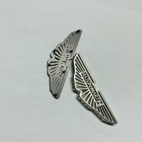 China Bulk Purse Making Hardware Accessories Gold Plated Label For Handbag Stitching for sale