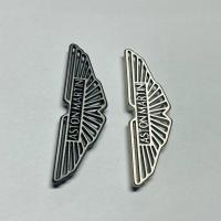 China Bulk Purse Making Hardware Accessories Gold Plated Label For Handbag Stitching for sale