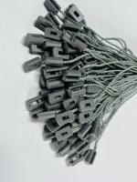 China Gray POM Plastic Nylon Tag Fasteners Attacher For Hang Tags for sale