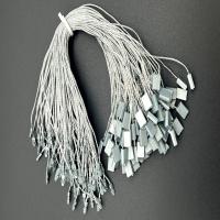 China Customized Aluminum Plastic Hang Tag Fasteners For Fabric Garment for sale