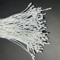 China Sustainable Square Locking Plastic Tag Fastener String Seal CMYK For Clothes Custom for sale