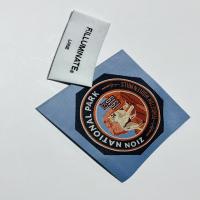 China Bulk Garment Woven Clothing Labels Sew On Tags With Ultrasonic Cut for sale