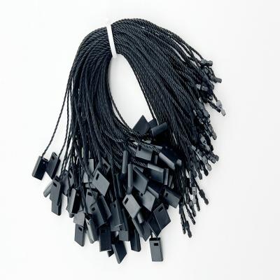 China Clothing Swing Black Price Tag Fasteners String For Shirt Pant Dress Outerwear for sale