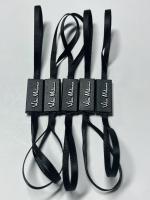 China Bulk Cotton Black Hang Tag String Thread For Textile Products for sale