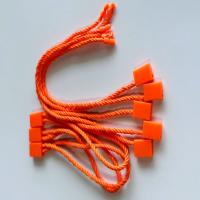 China Fabrics Orange Plastic Tag Fastener Retail Store Clothing Accessory for sale