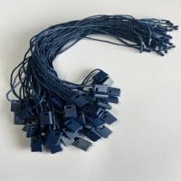 China Lightweight Security Loop Plastic Tag Fastener For Retail Shops Dark Blue for sale
