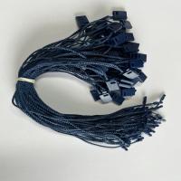 China Lightweight Security Loop Plastic Tag Fastener For Retail Shops Dark Blue for sale