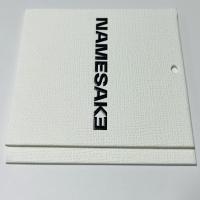 China Writable Garment Clothing Hang Tag 280gsm Bristol Board For Retail for sale