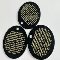 China Custom Clothing Hang Tags Clear and Customizable for Your Branding Solutions for sale