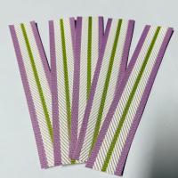 China Custom Woven Clothing Labels Needle Loom Technology Iron On Backing Personalized Designs for sale