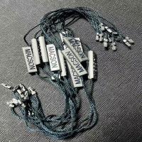 China Standard Plastic Tag Fastener Eco-Friendly and Custom Rope Length Options for sale