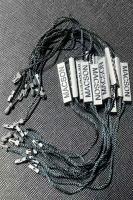 China Standard Plastic Tag Fastener Eco-Friendly and Custom Rope Length Options for sale