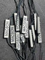 China Standard Plastic Tag Fastener Eco-Friendly and Custom Rope Length Options for sale