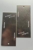 China Snap Lock Custom Clothing Hang Tags Clear Durable Custom Apparel Labels Ideal for Clothing Promotion and Product Tagging for sale