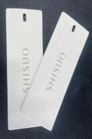 China 15 Hang Tag Snap Locks Clear Plastic Clothing Hang Tag Designed to Enhance Clothing Labeling Efficiency and Presentation for sale