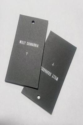 China Snap Lock Style Custom Clothing Hang Tags Round Design Suitable for Clothing Labels and Product Information Display for sale