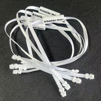 China Eco Friendly Plastic Tag Fastener Standard Rope Length 200 Millimeters Designed for Secure Attachment of Tags and Labels for sale