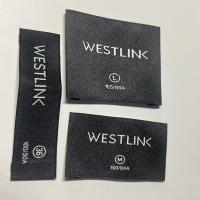 China Woven Custom Garment Tags including Woven Logo ideal for garment labeling apparel branding and textile branding solutions for sale