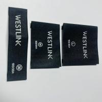 China Woven Custom Garment Tags including Woven Logo ideal for garment labeling apparel branding and textile branding solutions for sale