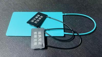 China Plastic Garment Security Tag Incorporating RFID Technology 8.2MHz Frequency Designed to Prevent Theft in Clothing Stores for sale