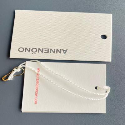 China Quick And Custom Clothing Hang Tags Crafted To Securely Attach Tags To Products Optimize Product Display And Recognition for sale