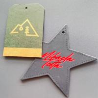 China Hanging Tags Custom Clothing Hang Tags Snap Lock Style Customizable Options for Clothing Retailers Apparel Presentation for sale
