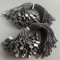 China Thickness 0.2mm Black Hang Tag String Cotton Plain Design Durable Solution for Apparel Labeling and Product Presentation for sale