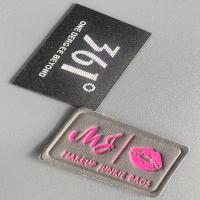 China Heat Transfer Label Heat Transfer Clothing Labels 38 54mm Size Perfect for Clothing Tags and Long Lasting Textile Branding for sale