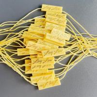 China Embossed Plastic Tag Fastener Eco Friendly Durable Plastic Texture Ideal for Secure Labeling Applications for sale