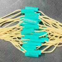 China Garment Tagging Plastic Tag Fastener Standard Embossed Technic Suitable for Various Apparel Tagging Applications for sale