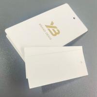China Fits Most Standard Tags Custom Clothing Hang Tags Easy To Durable Material Suitable For Garment And Apparel Presentation for sale