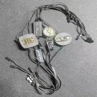 China Rectangle Black Hang Tag String Thickness 0.2mm Quantity 100 Pieces Essential for Tagging Clothing Items and Accessories for sale