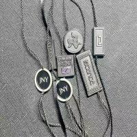 China Flexible Garment Swing Tags Black Suitable for Clothing Labels Apparel Identification and Textile Product Customization for sale