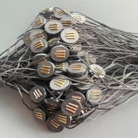 China Thickness 0.2mm Black Hang Tag String Rectangle Style Designed for Clothing Tags and Retail Packaging Delivering Strong for sale