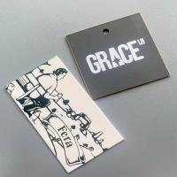 China 15 Hang Tag Snap Locks Custom Clothing Hang Tags Quick And Tagging Options For Garment Identification And Branding Needs for sale