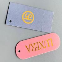 China Snap Lock Clothing Hang Tag Easy To Hanging Tags Offering Practical Garment Identification And Retail Presentation for sale