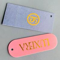 China Snap Lock Clothing Hang Tag Easy To Hanging Tags Offering Practical Garment Identification And Retail Presentation for sale