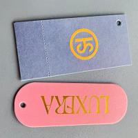 China Snap Lock Clothing Hang Tag Easy To Hanging Tags Offering Practical Garment Identification And Retail Presentation for sale