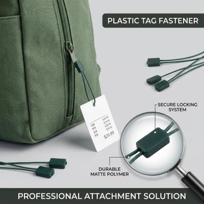 China 0.2 Inches Diameter Plastic Tag Fastener Eco-Friendly and for Casual Gatherings for sale