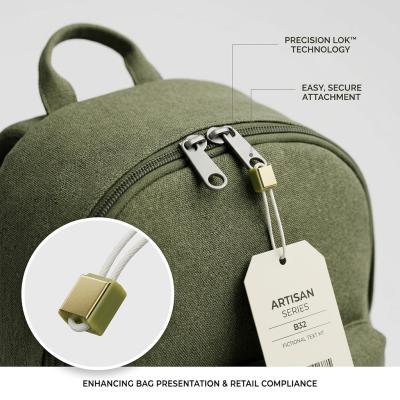 China Bohemian Style Hang Plastic Clothing Tag Fastener For Store Odm for sale