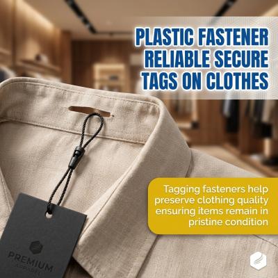 China Tagging And Labeling Nylon Tag Fasteners Width 0.2 Inches Length 4 Inches Secure Fasteners for Clothing and Product Tags for sale