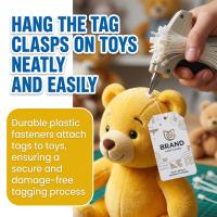 China 4 Inches Nylon Tag Fasteners Providing 0.2 Inches Width Tagging And Labeling Products For Garment And Retail Applications for sale