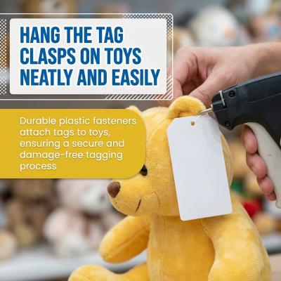 China Flexible Nylon Tag Fasteners 0.2 Inches Width Excellent Choice for Attaching Tags to Clothing Shoes and Accessories Providing Secure Hold for sale