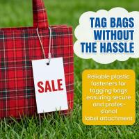 China Long-lasting Tagging And Labeling with Flexible Nylon Tag Fasteners Width 0.2 Inches for sale