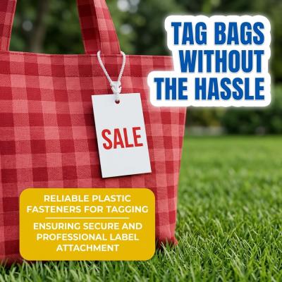 China Heat Resistant Braided Nylon Tag Fasteners Rope For Price Tag for sale